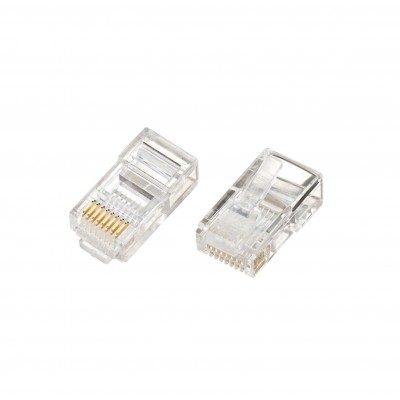 RJ45 8 Pins CAT5E modular plug 8P8C