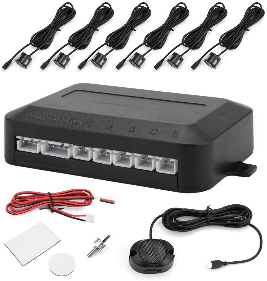 Car Parking Sensor Reversing Radar Kit Warning Sound Indicator Probe ...