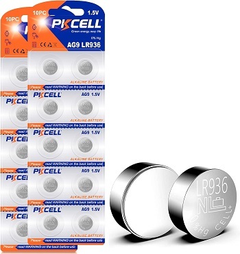 AG9, LR45, SR394 Watch Battery (10 Pack)